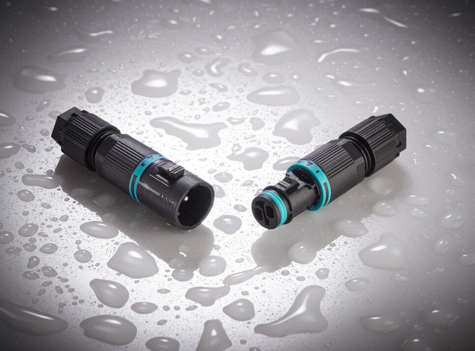 3 Pole Inline plug 10A 400V