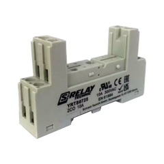 Din mount socket PCB Relays with Conventional Layout