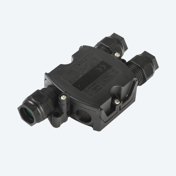 Empty 3 way pole Junction Box