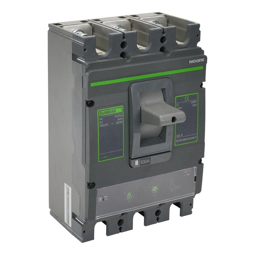 Noark 630A 750VDC 3 Pole Circuit Breaker