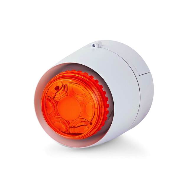 Beacon and siren combination unit