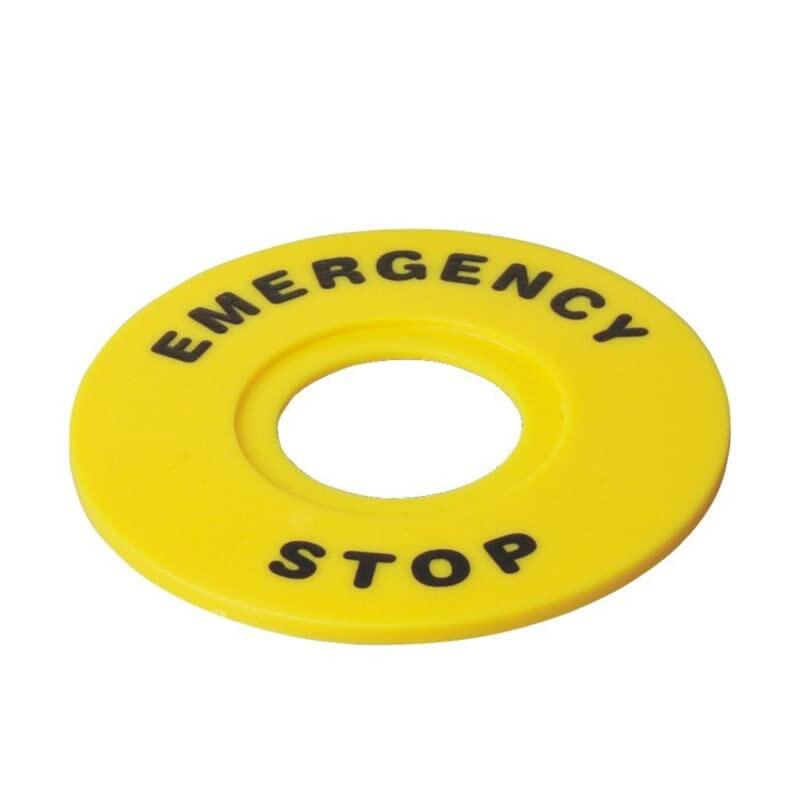 Emergency Stop switches, E-stops