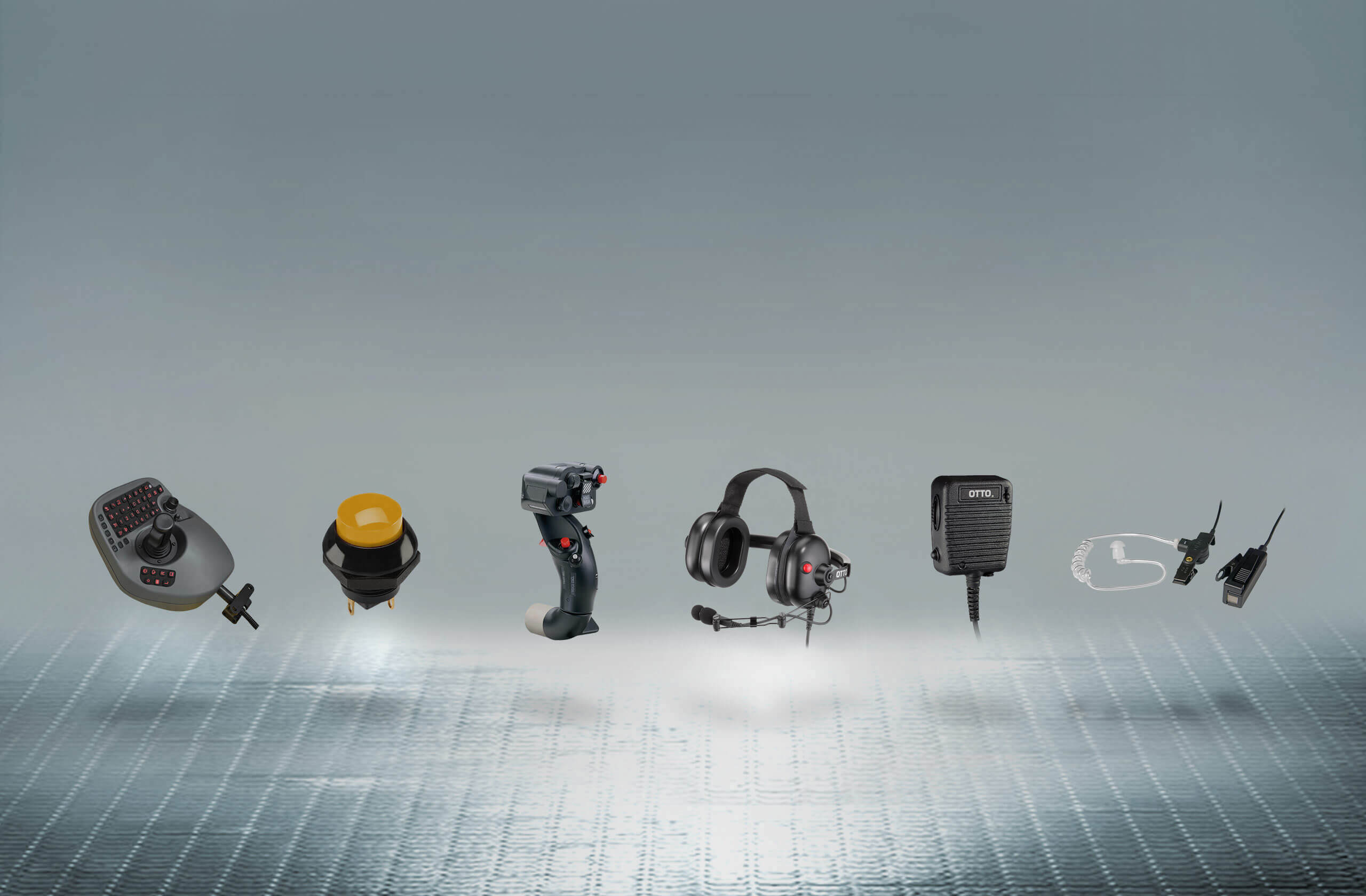 OTTO Switches & Controls - precision switches & control grip joysticks.