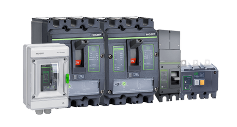 Noark circuit breakers for solar and battery systems