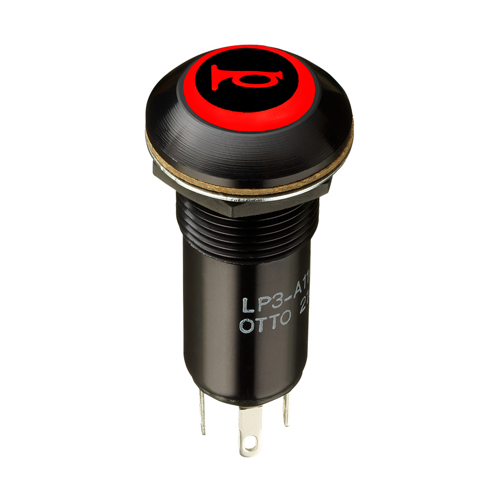 LP3-V - Fully Illuminated, Vandal Resistant with Optional Legend