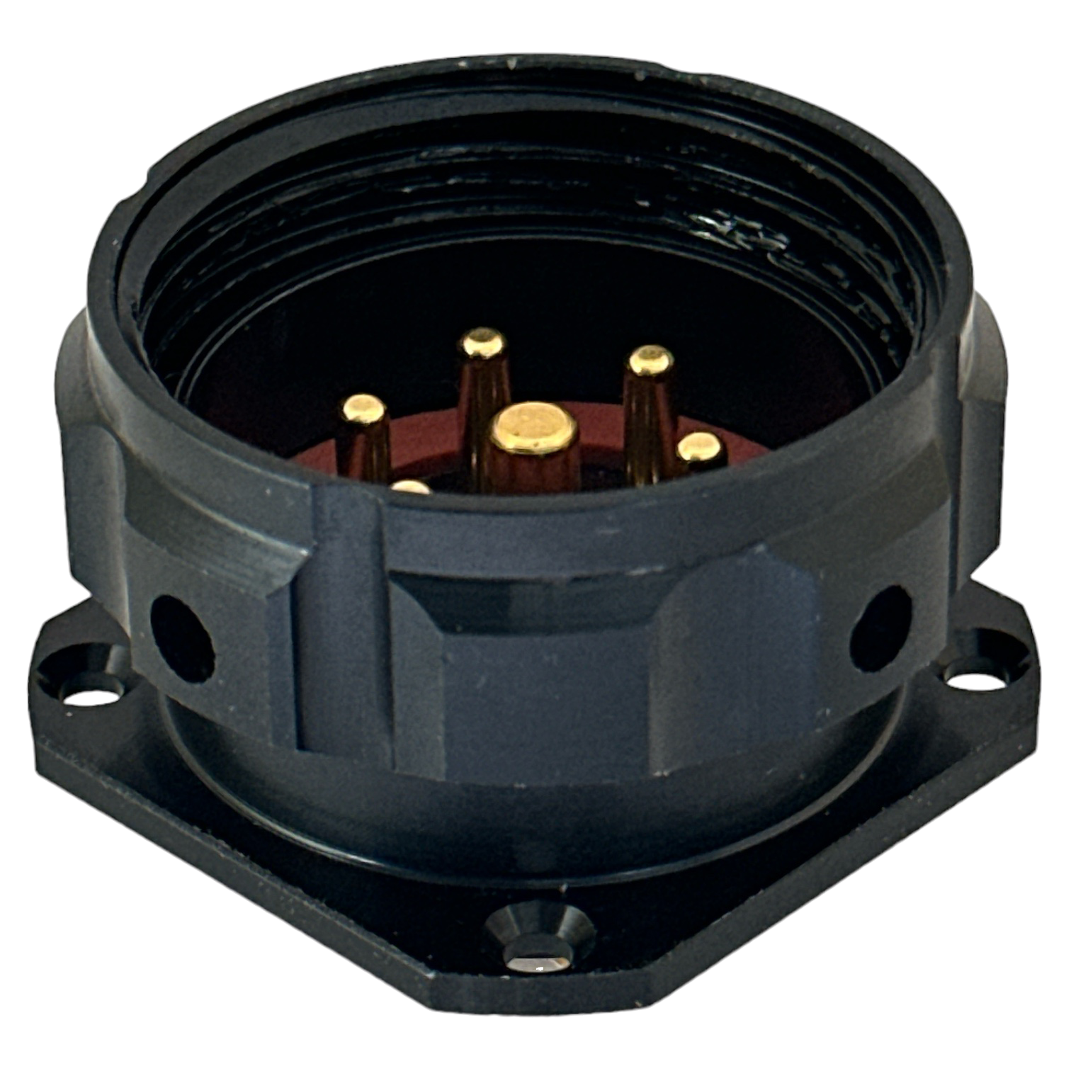 9209 Panel Mount Plug with Locking Ring