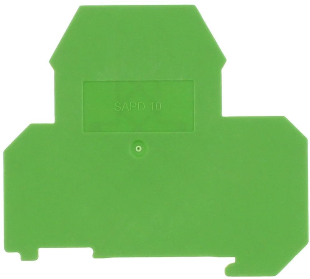 End plate to suit 10mm Double deck earth Din Terminal