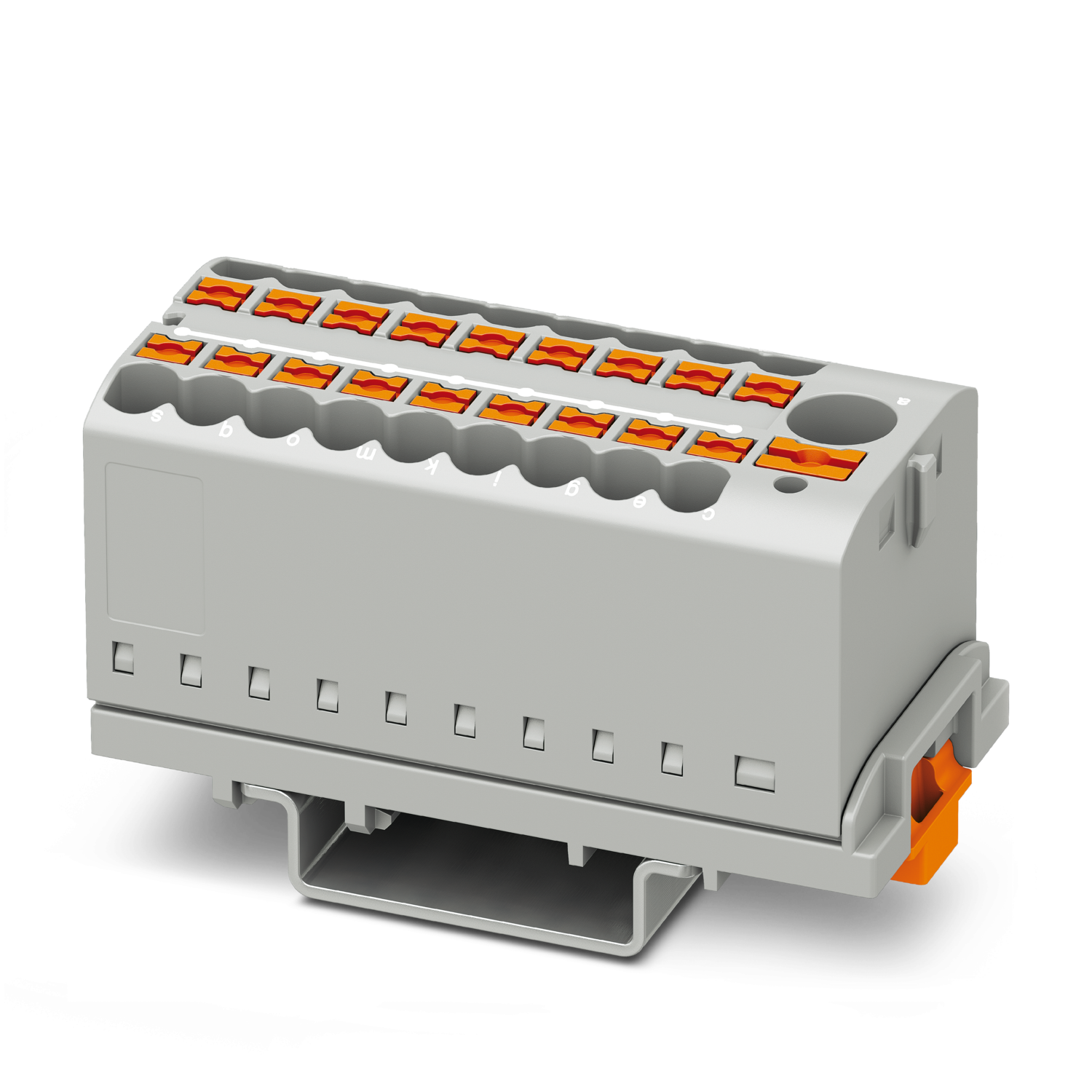 PTFIX 6/18X2,5-NS35 GY Distribution block