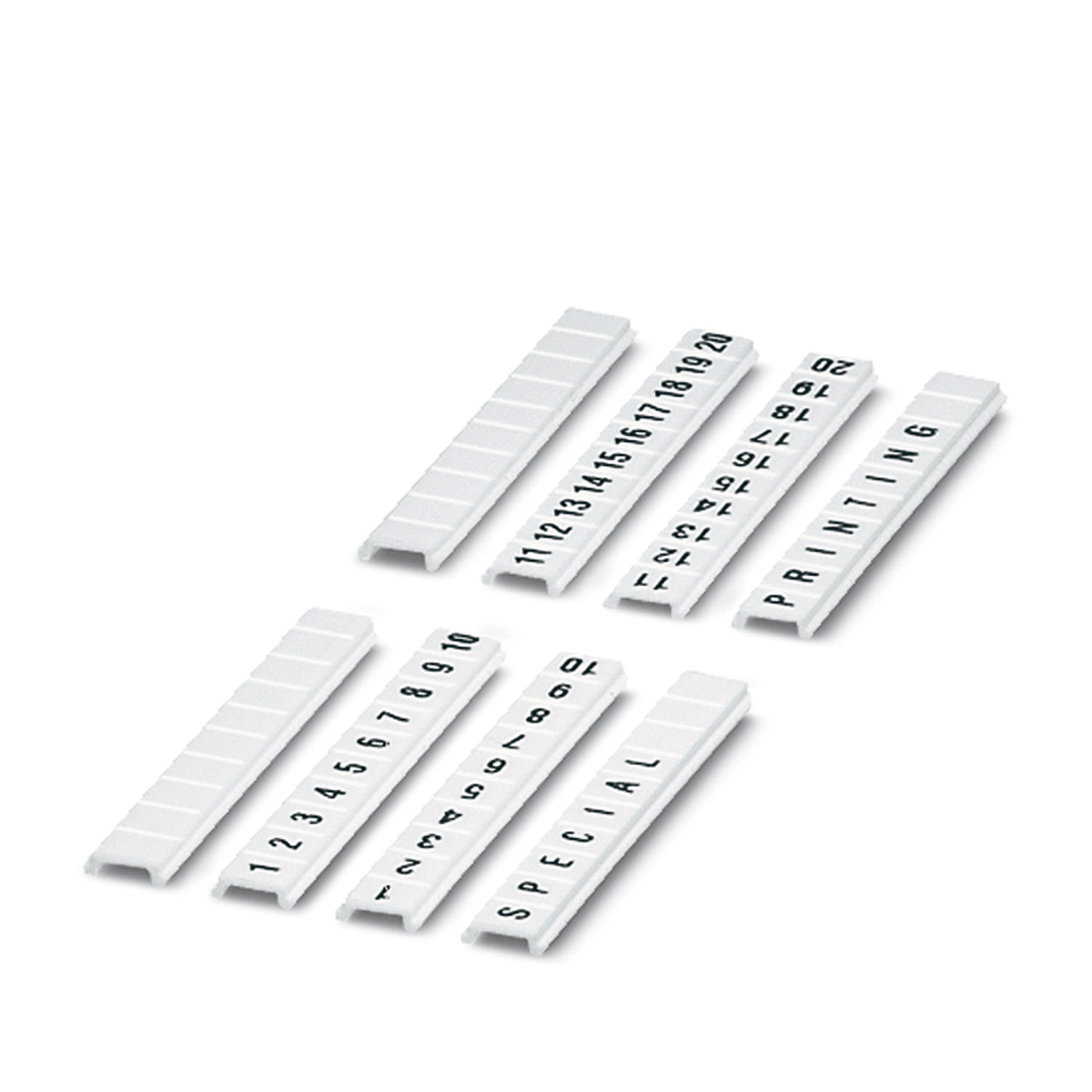 ZBF 3,5,LGS:FORTL.ZAHLEN 11-20 Zack marker strip