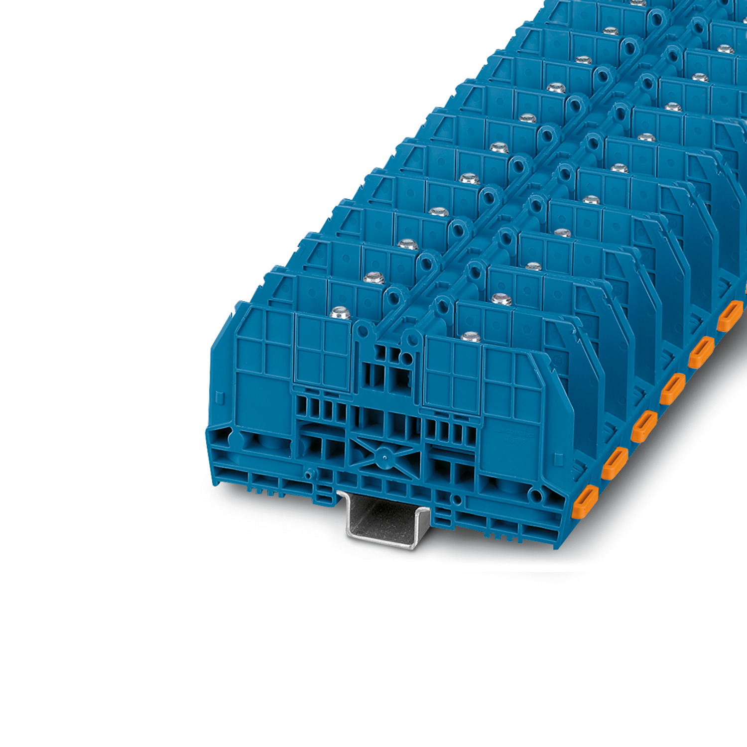 RBO 8 BU Bolt connection terminal block