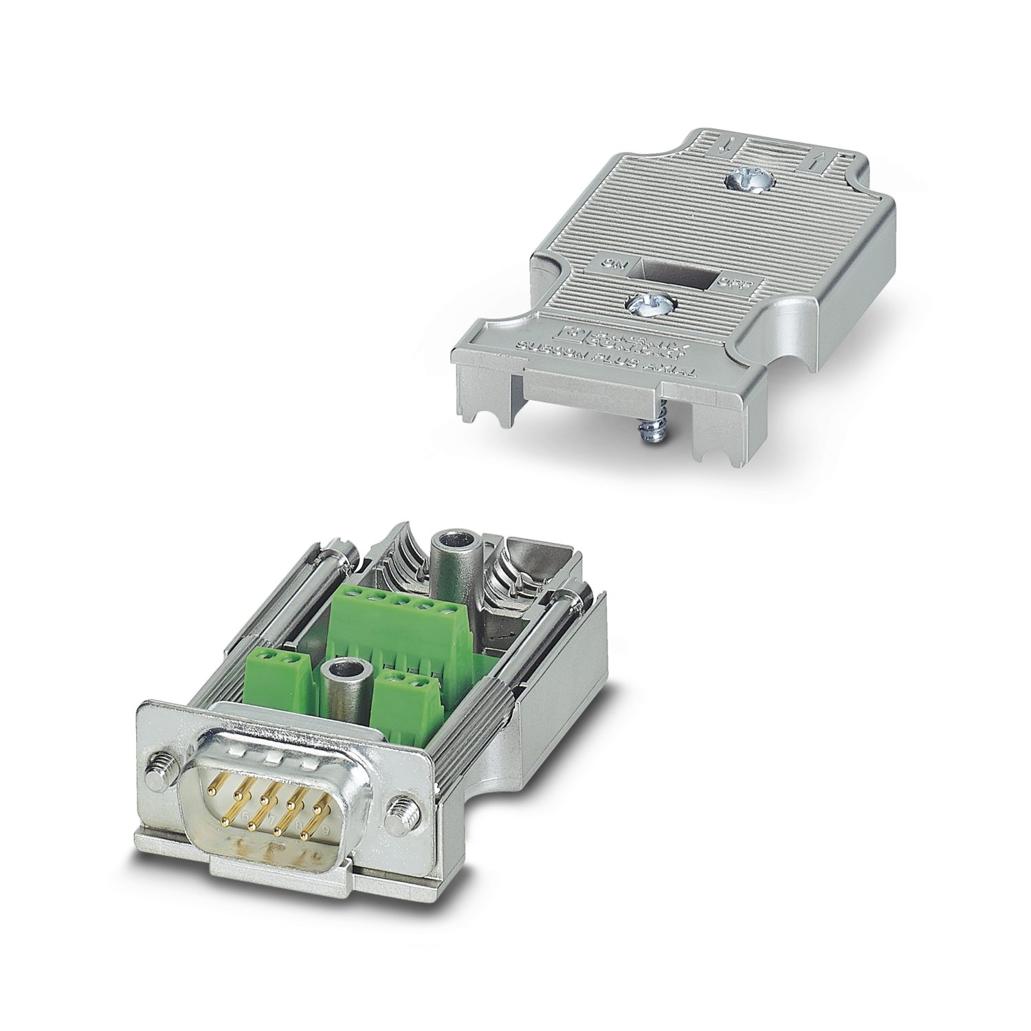 SUBCON-PLUS-M/AX 9 D-SUB bus connector