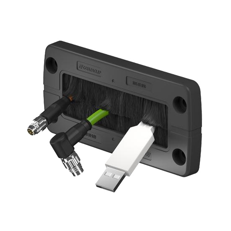 KDS-BS and KDS-BC cable entries with brush seal