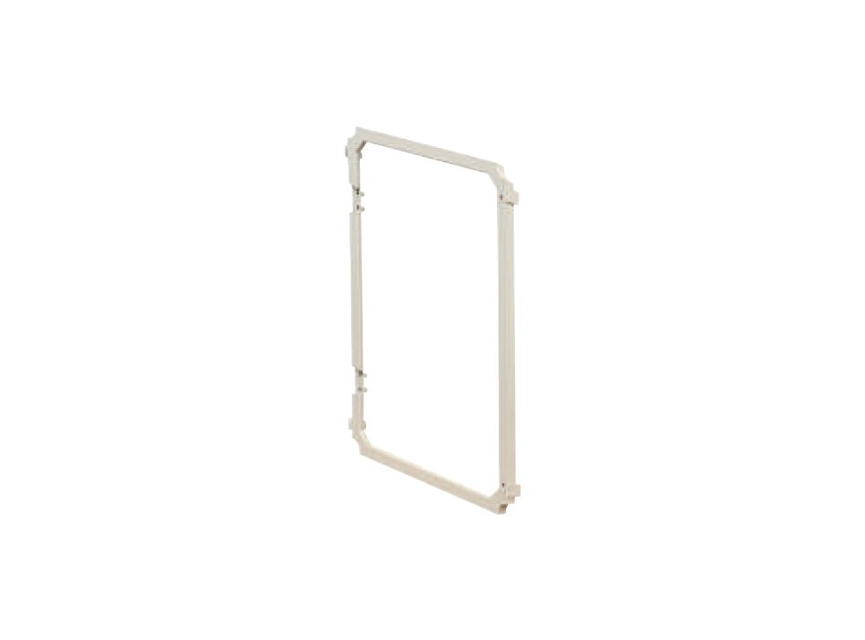 Plastic frame to suit 190 x 290mm hinged enclosure