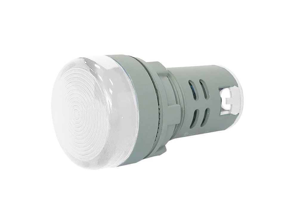 22mm IP65 LED Pilot Light 24V Blue