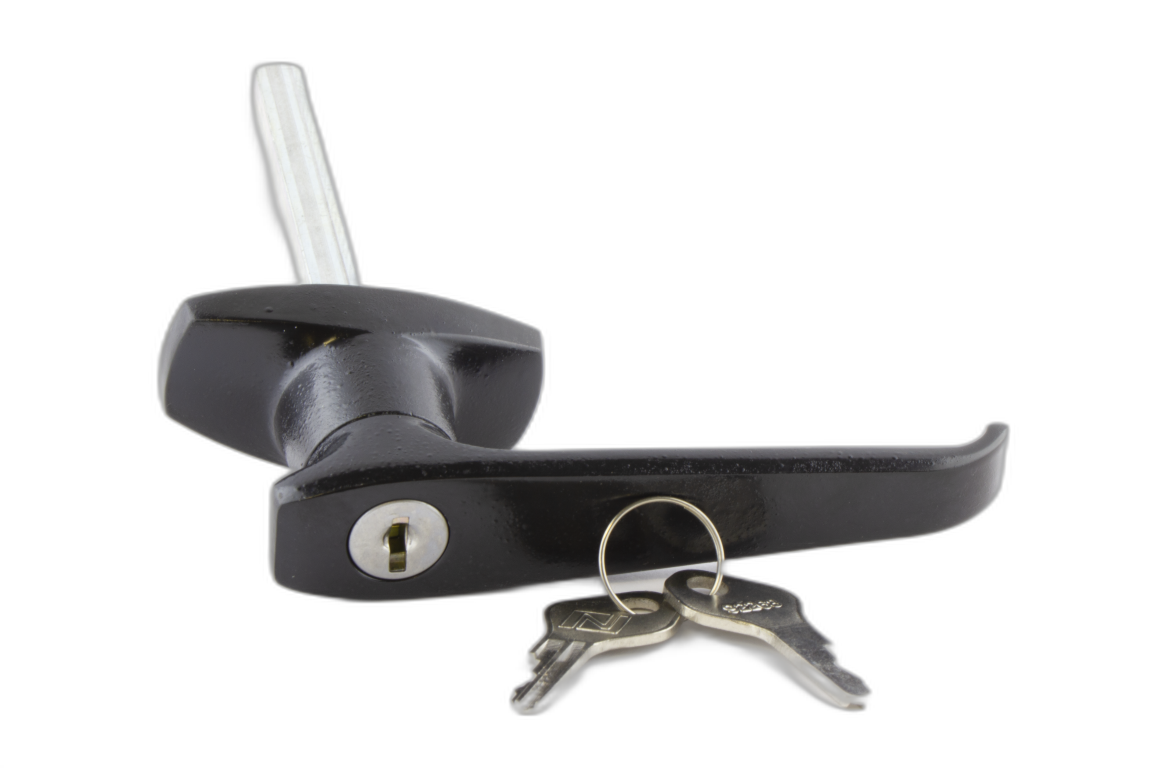 L Handle Anti-Clockwise Padlockable