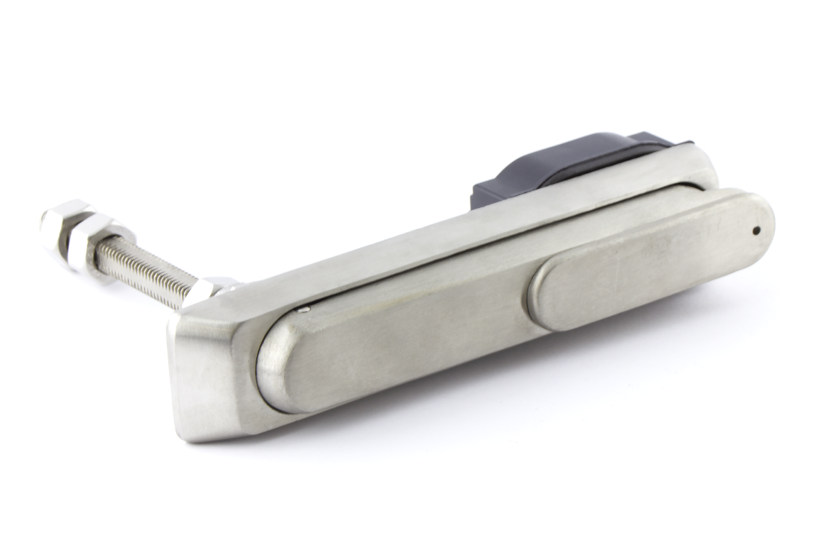 Chrome Padlockable Swing Handle Long Shaft 68mm