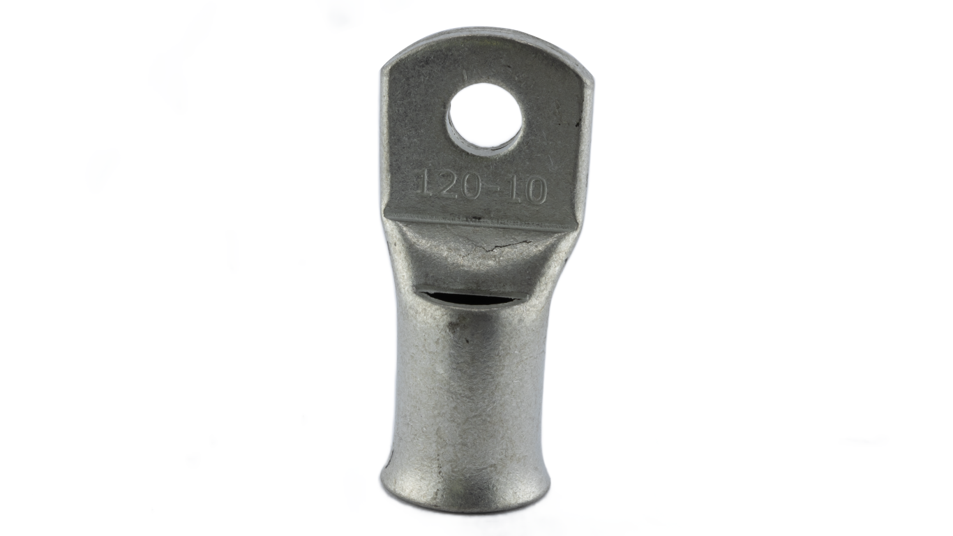 Bell Mouth Crimp Lug 120mm² Cable 10mm Stud 10 pack