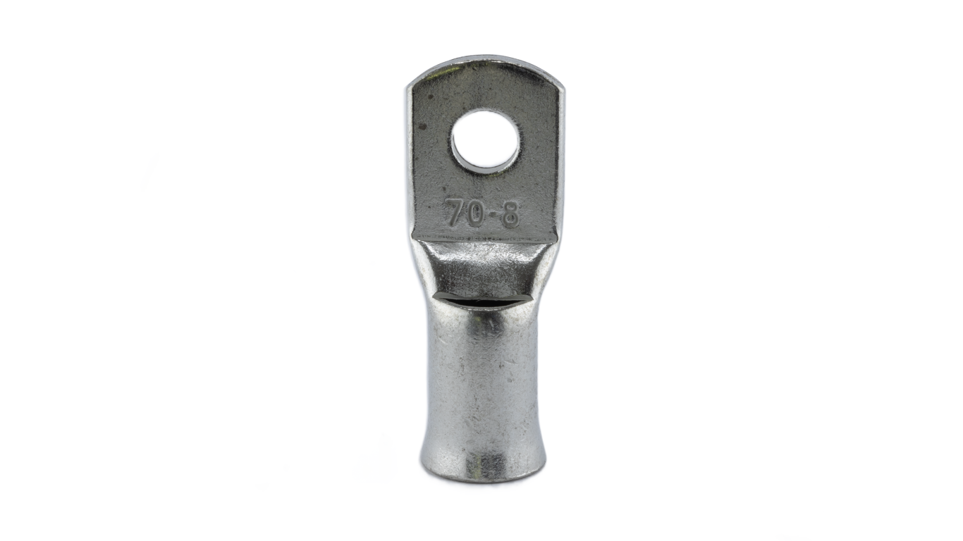 Bell Mouth Crimp Lug 70mm² Cable 8mm Stud 20 pack