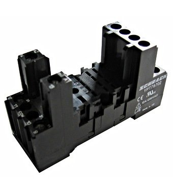 Socket for PT Relays with screw type terminals 8 pole