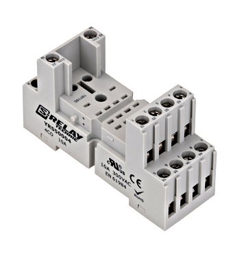 Socket for PT Relays with screw type terminals 14 pole