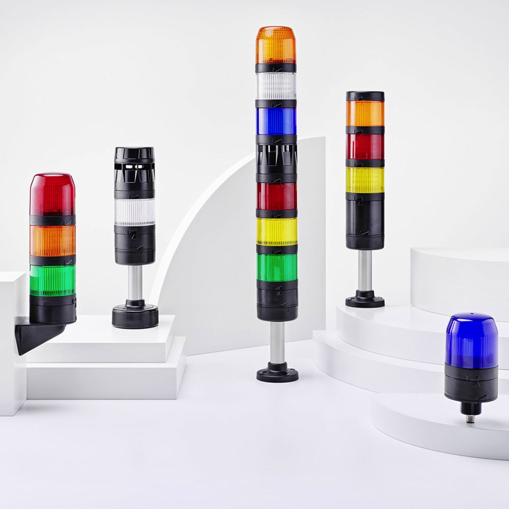 Stack lights, signal towers, LED light source