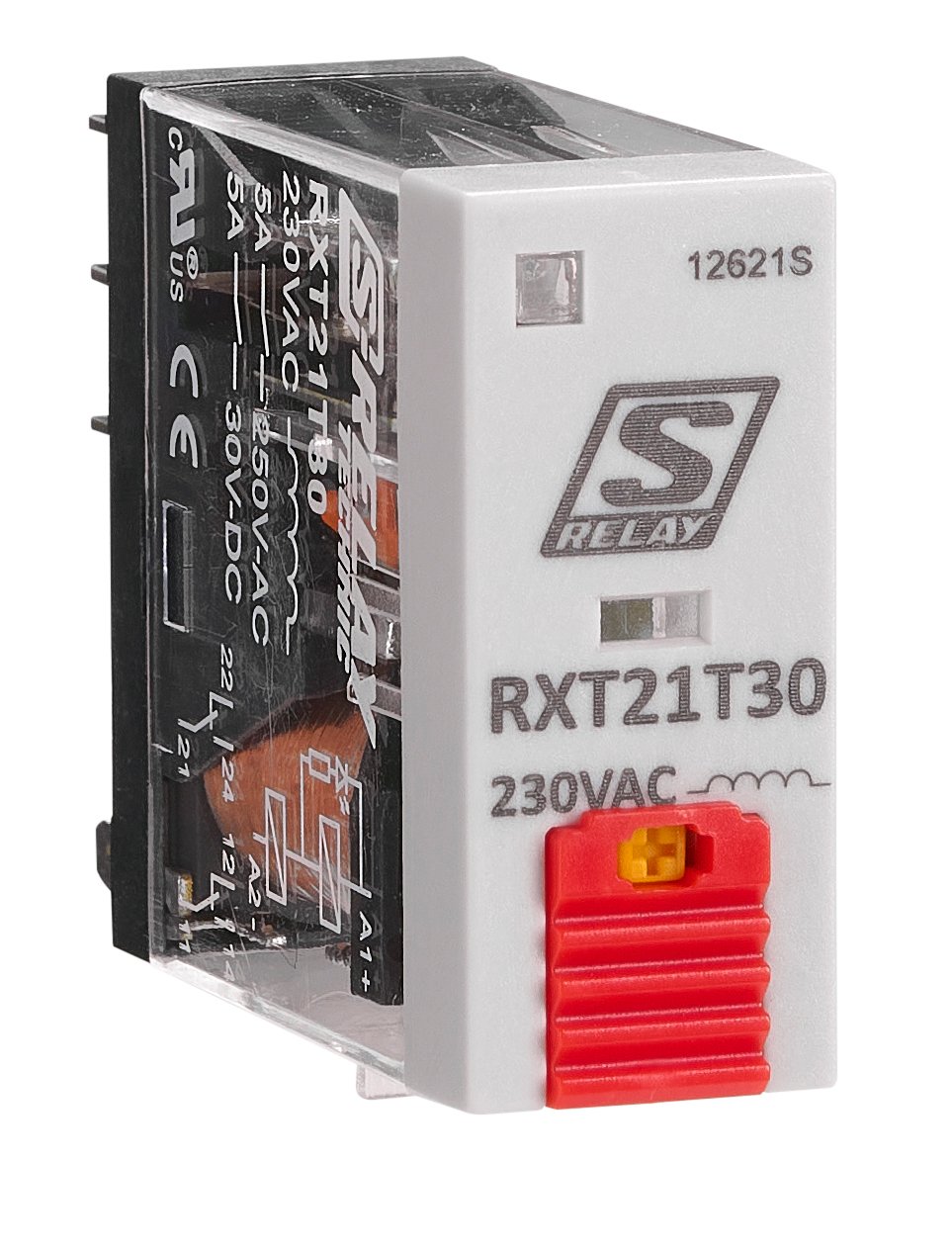 Industrial Relay 2 C/O 230VAC 5A