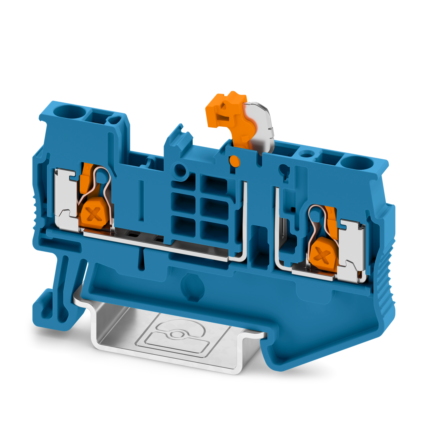 XT 2,5-MT BU Knife-disconnect terminal block