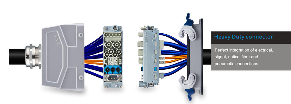 Heavy Duty Industrial Multipole Connectors