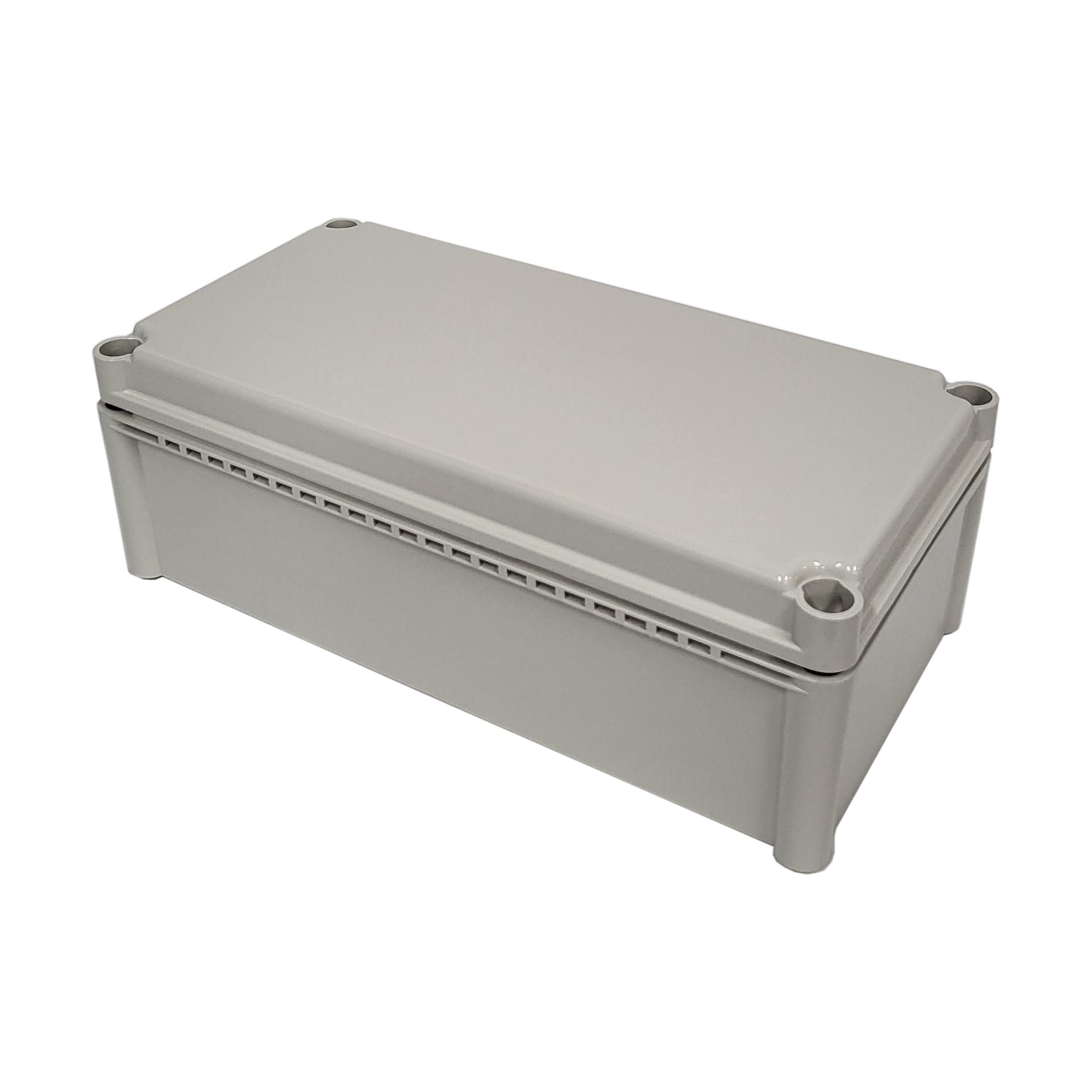 380 x 190 x 130mm Enclosure Grey PCG Base & Lid
