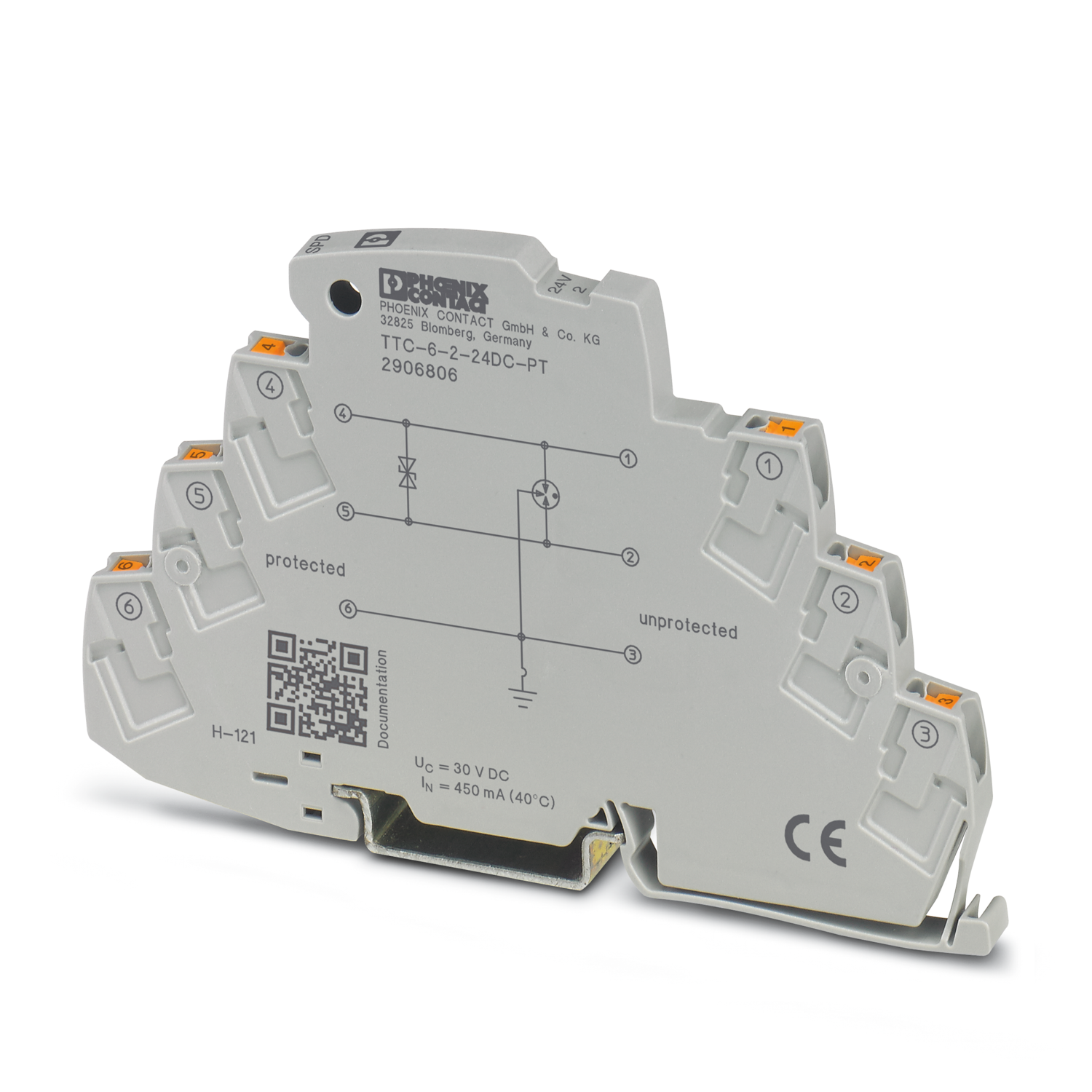 TTC-6-2-24DC-PT Surge protection device