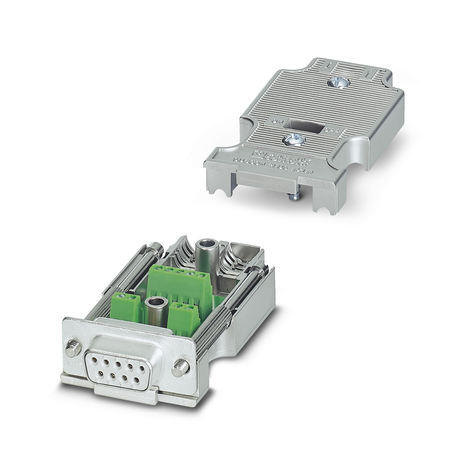 SUBCON-PLUS-F/AX 9 D-SUB bus connector