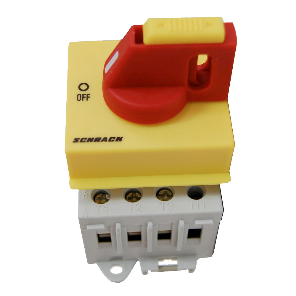 Main switches, isolators, and disconnector switches