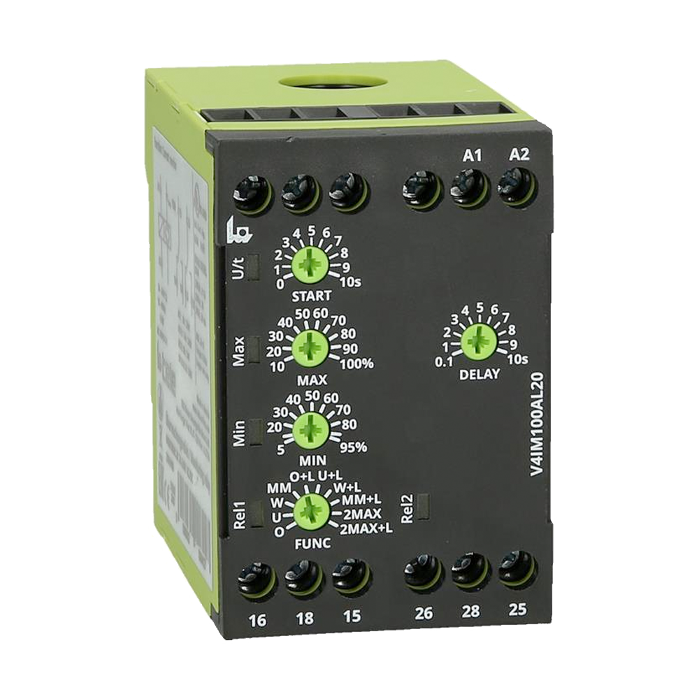 Current and power monitoring relays