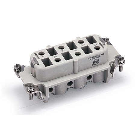 6 Pole 35 Amp Female Socket Insert