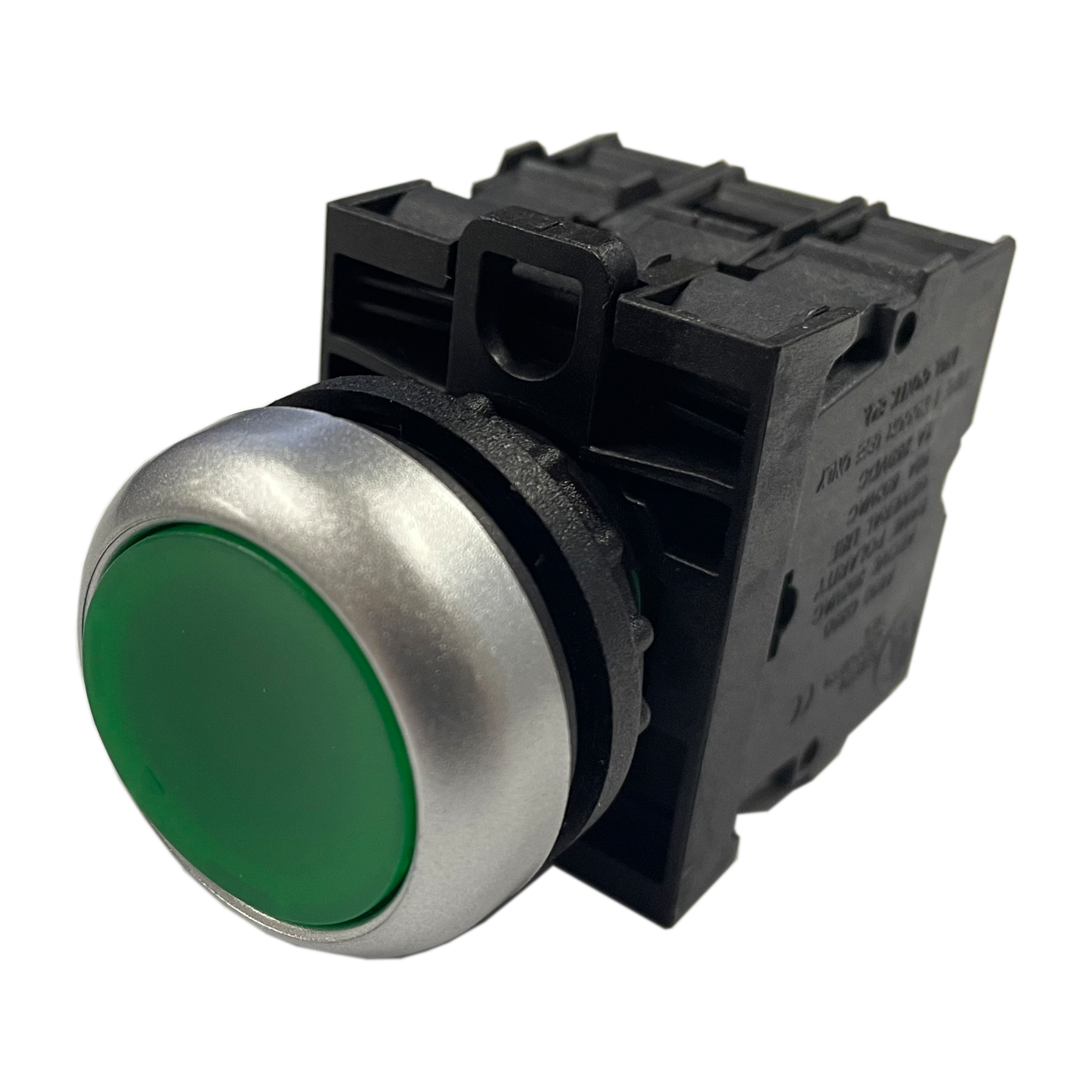 M22 Latching Green Illuminated Push Button Switch