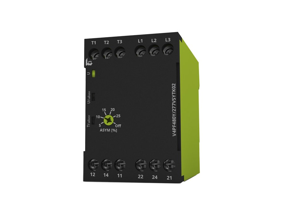 Voltage Monitoring 3 phase plus PTC Monitoring