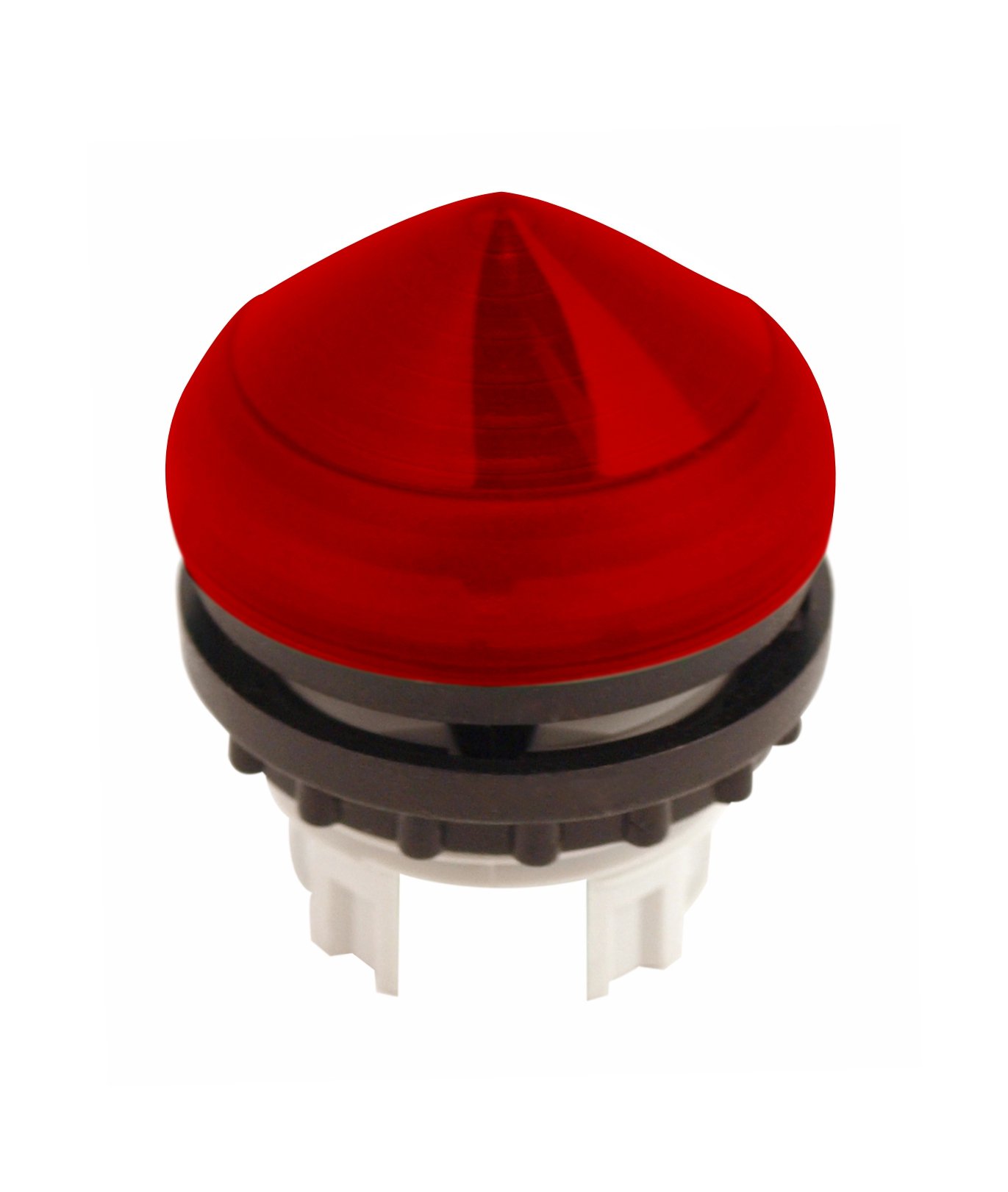 Indicator light conical, red