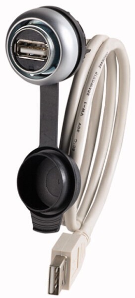 Bulkhead interface USB socket 2.0