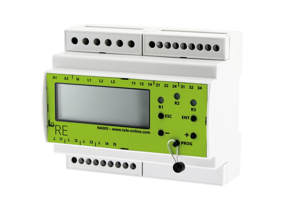 Grid monitoring relay